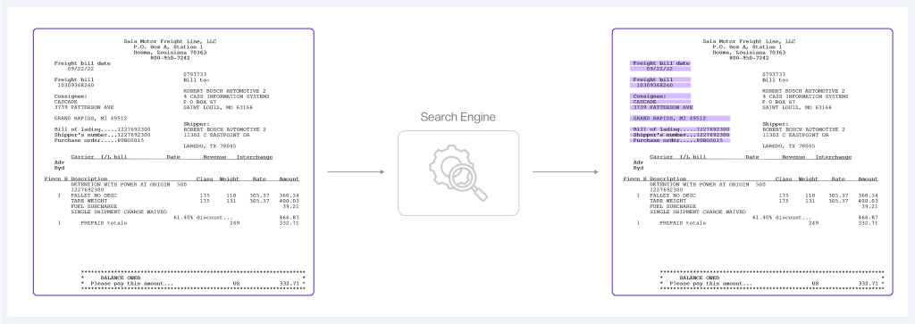 Invoice Search Engine - iCaptur
